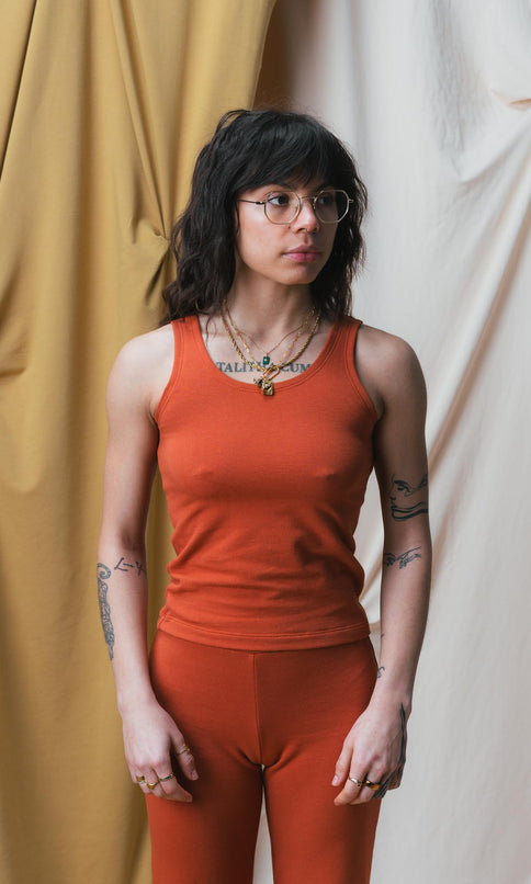 Persimmon French Terry – Conscious Clothing