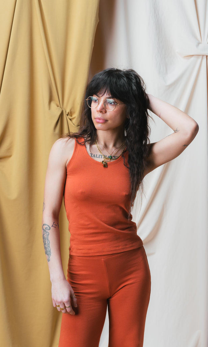 Persimmon French Terry – Conscious Clothing