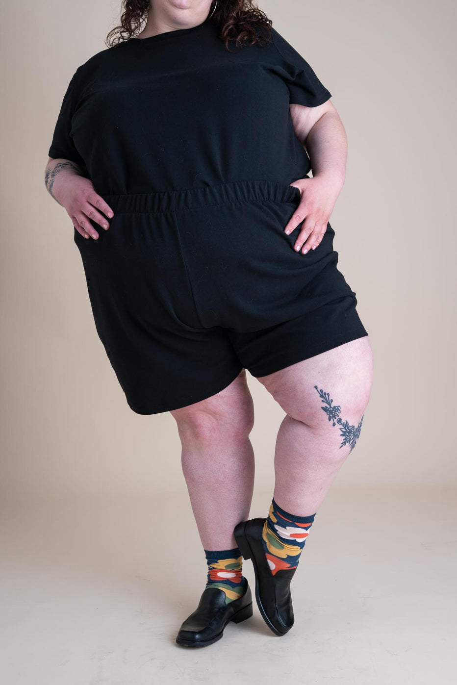 Jayne Shorts in Licorice – Conscious Clothing