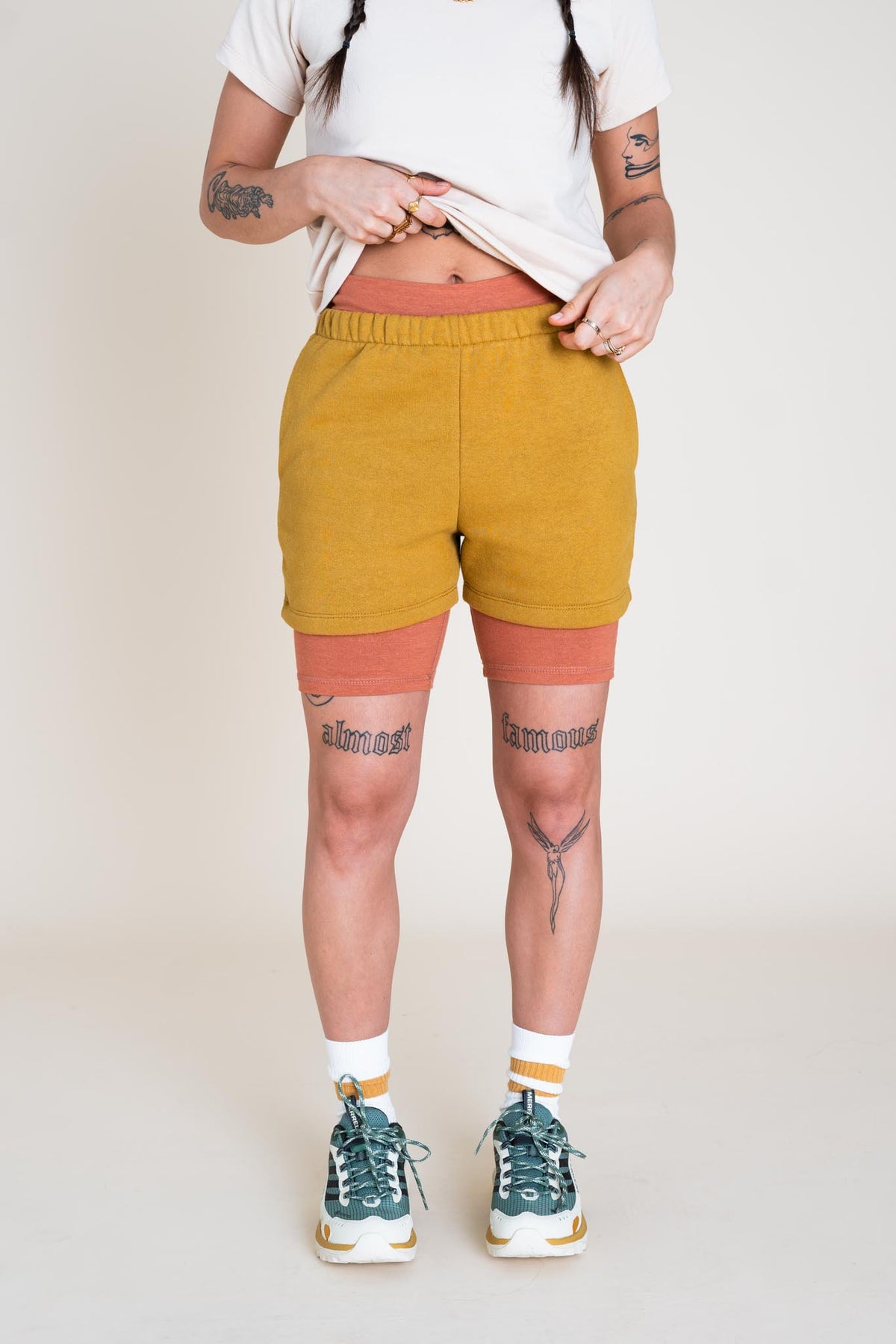 EveryBODY Shorts in Goldenrod – Conscious Clothing