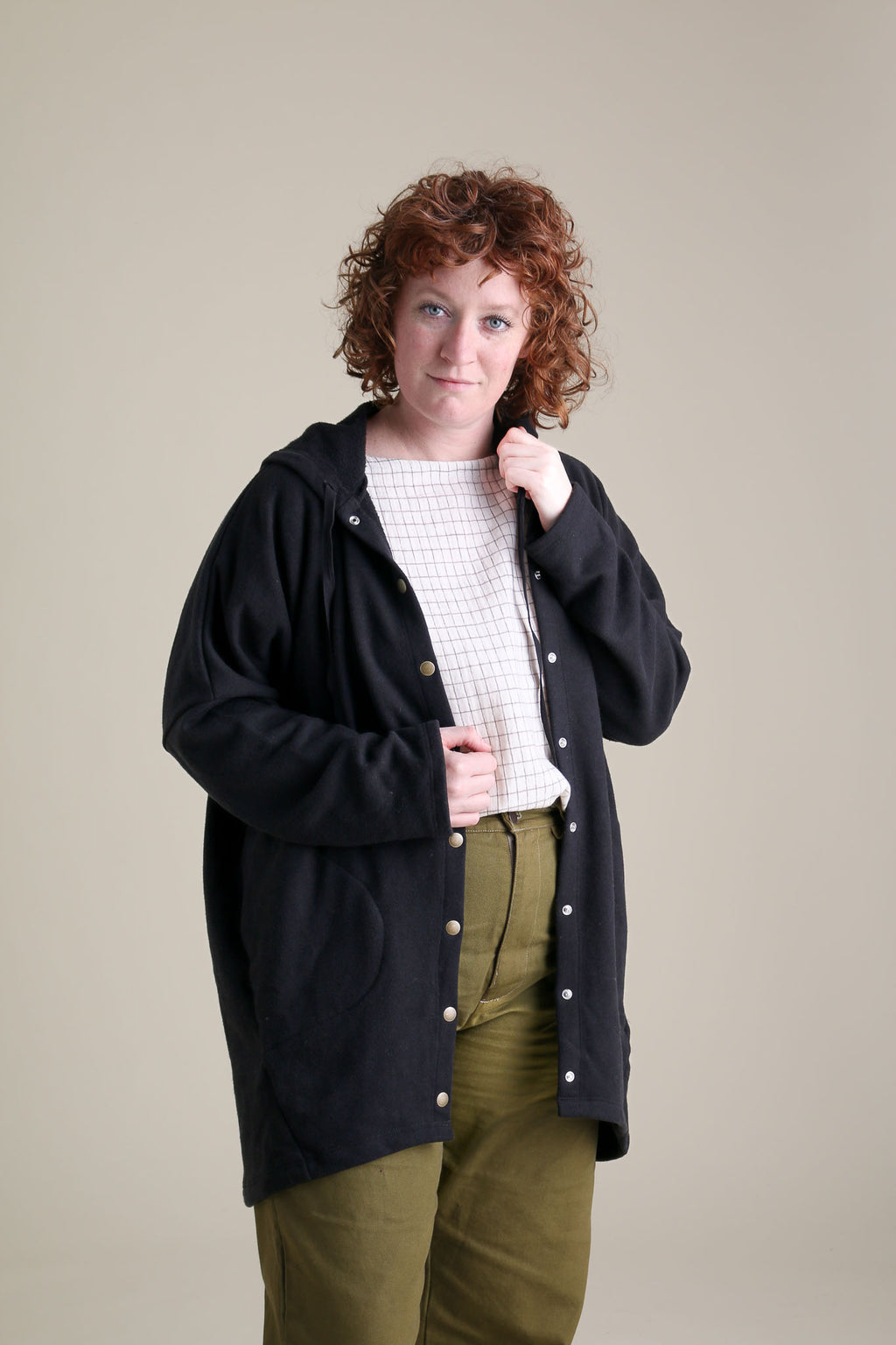 Cocoon Coat in Black – Conscious Clothing