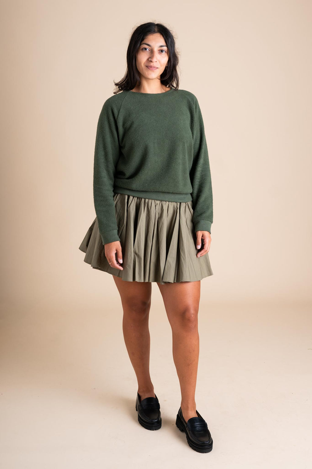 Varsity Top in Forest – Conscious Clothing