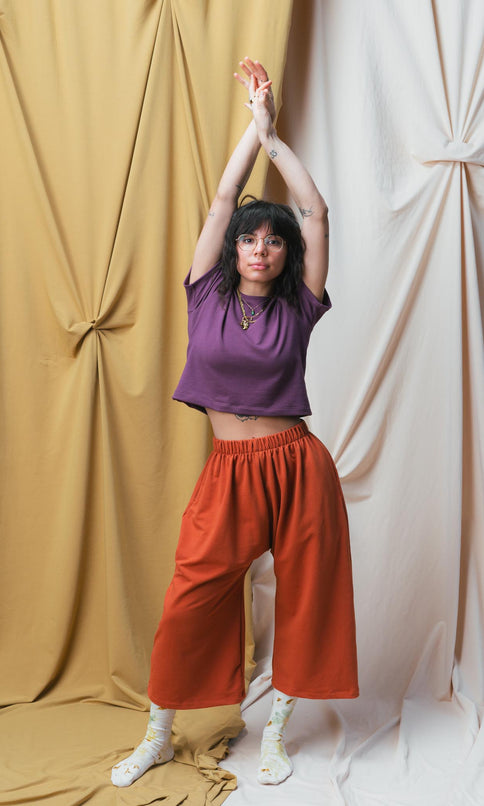 Persimmon French Terry – Conscious Clothing