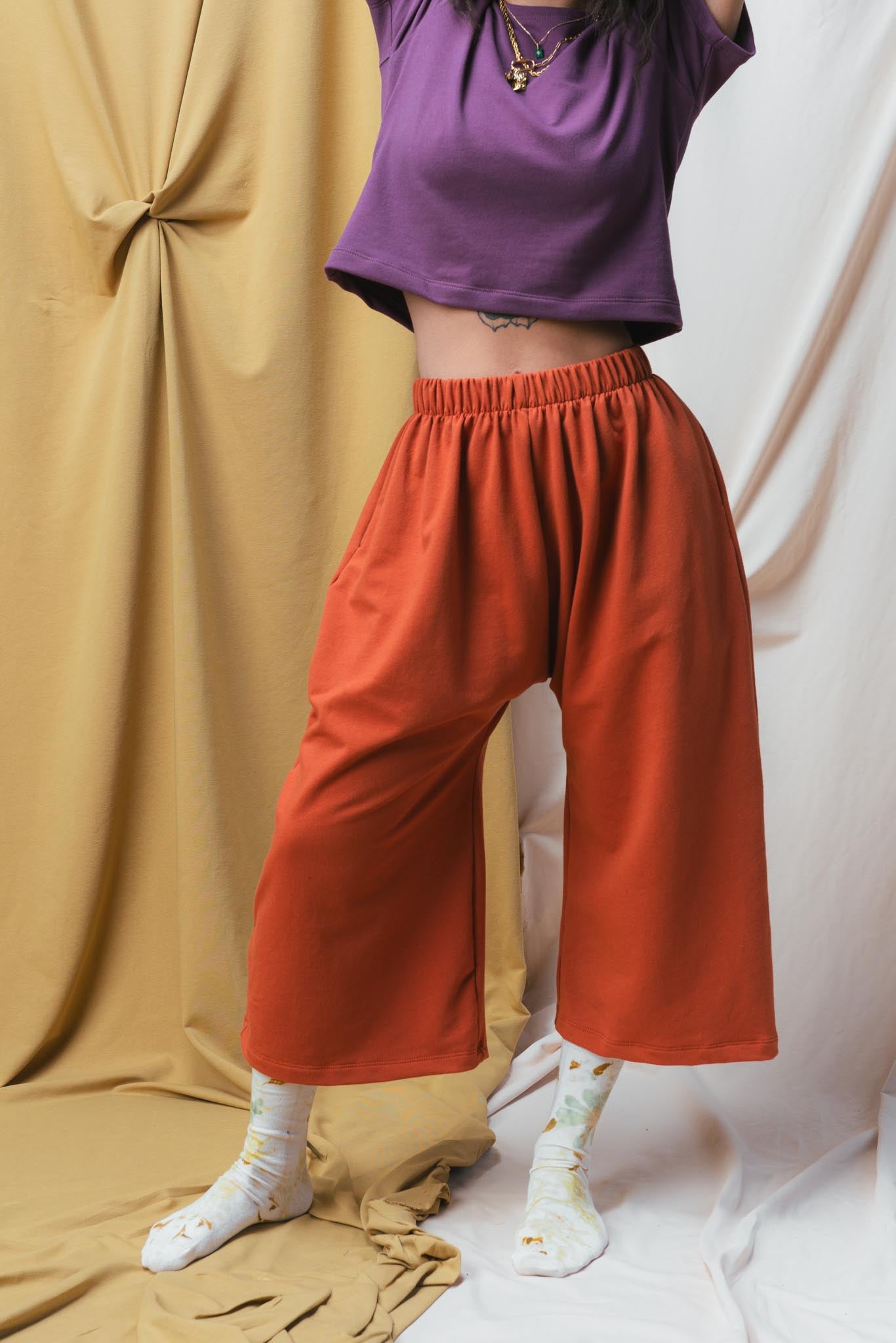 Persimmon French Terry – Conscious Clothing